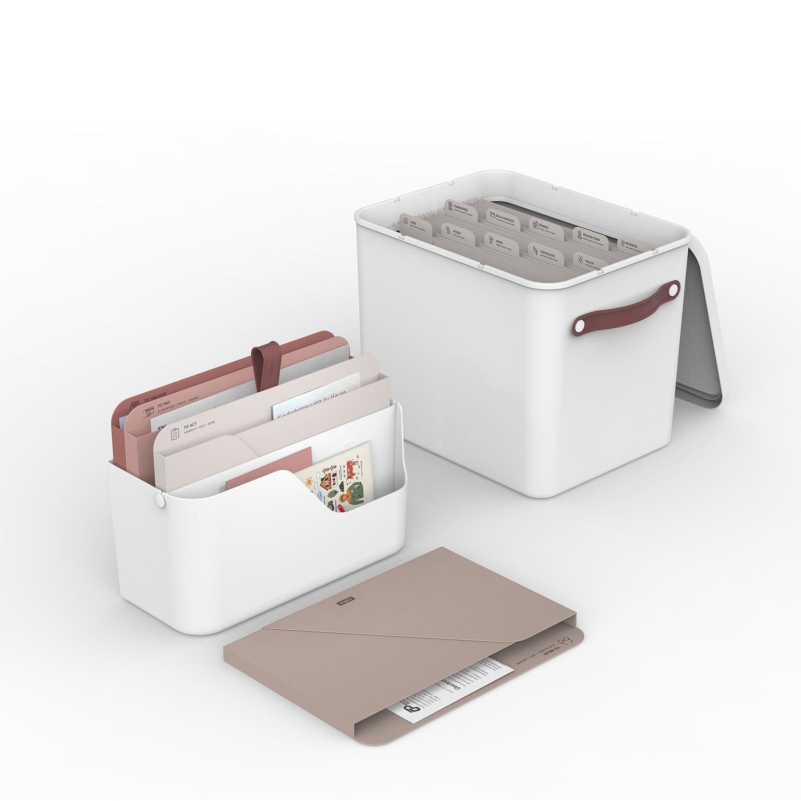 Set Inbox + Archivbox MY PAPER Plus – Rotho Schweiz
